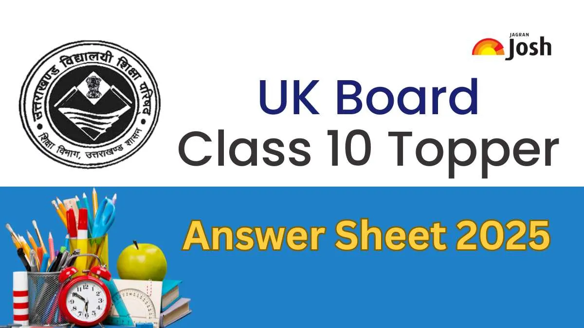 UK Board Class 10 Topper Answer Sheet 2025: Download PDFs