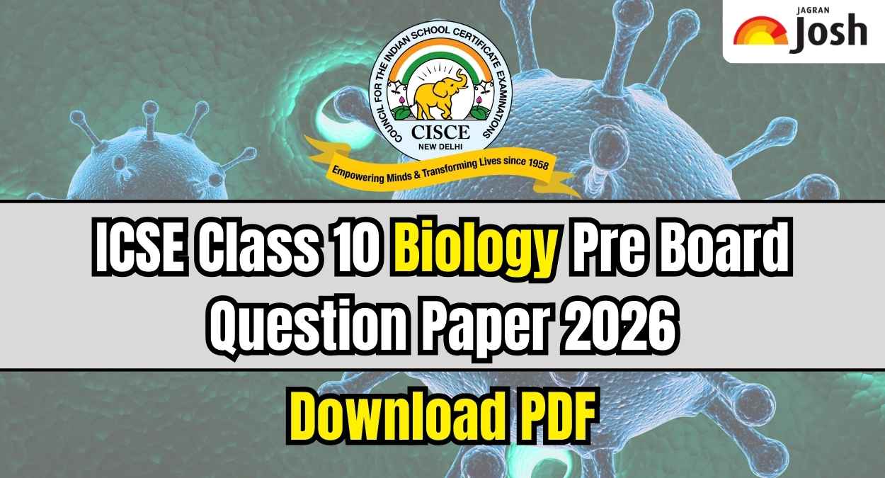 ICSE Class 10 Pre Board Question Papers 2026: Download Subject Wise PDFs