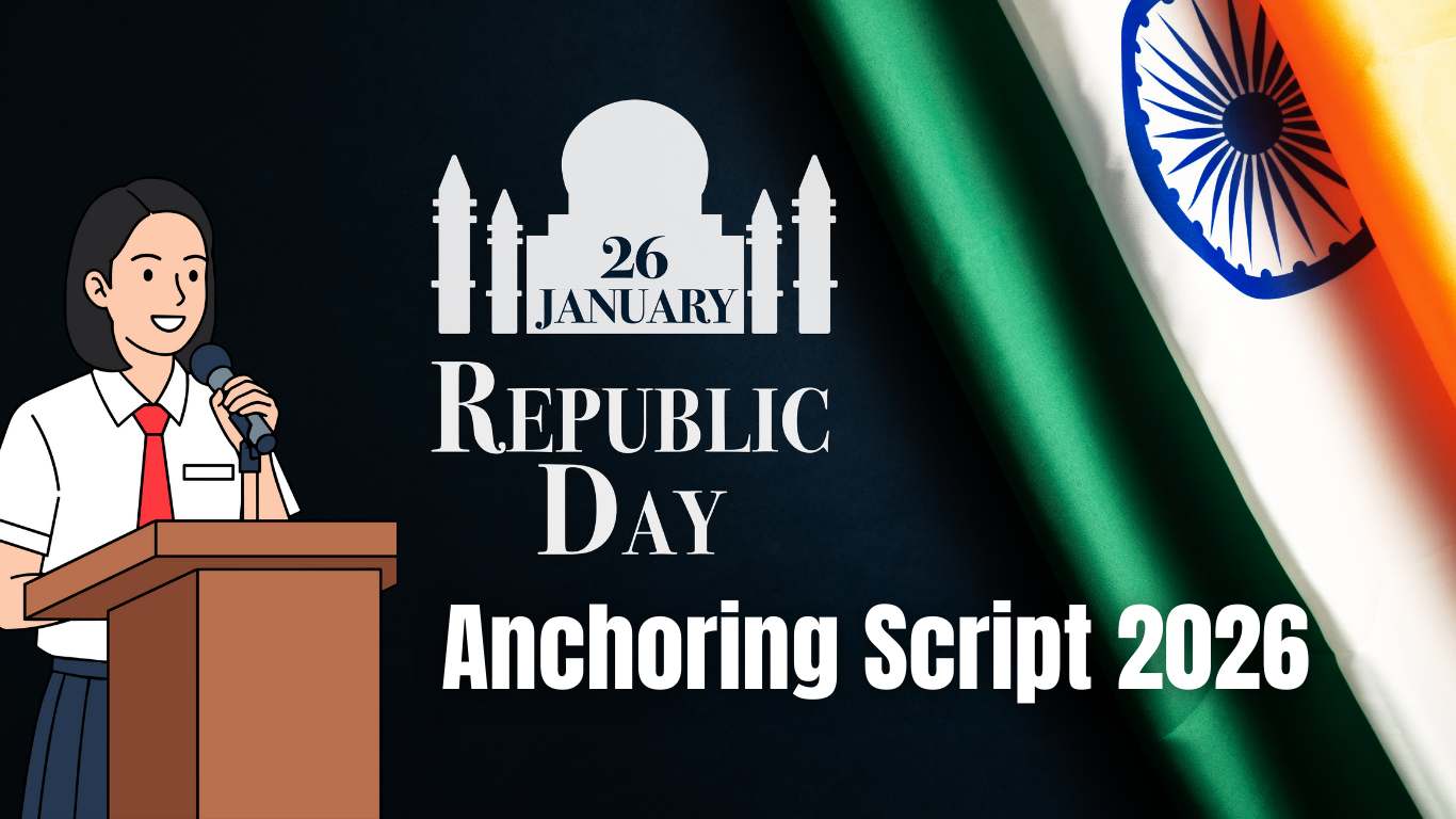 Republic Day 2026 Anchoring Script in English for Students and Teachers ...