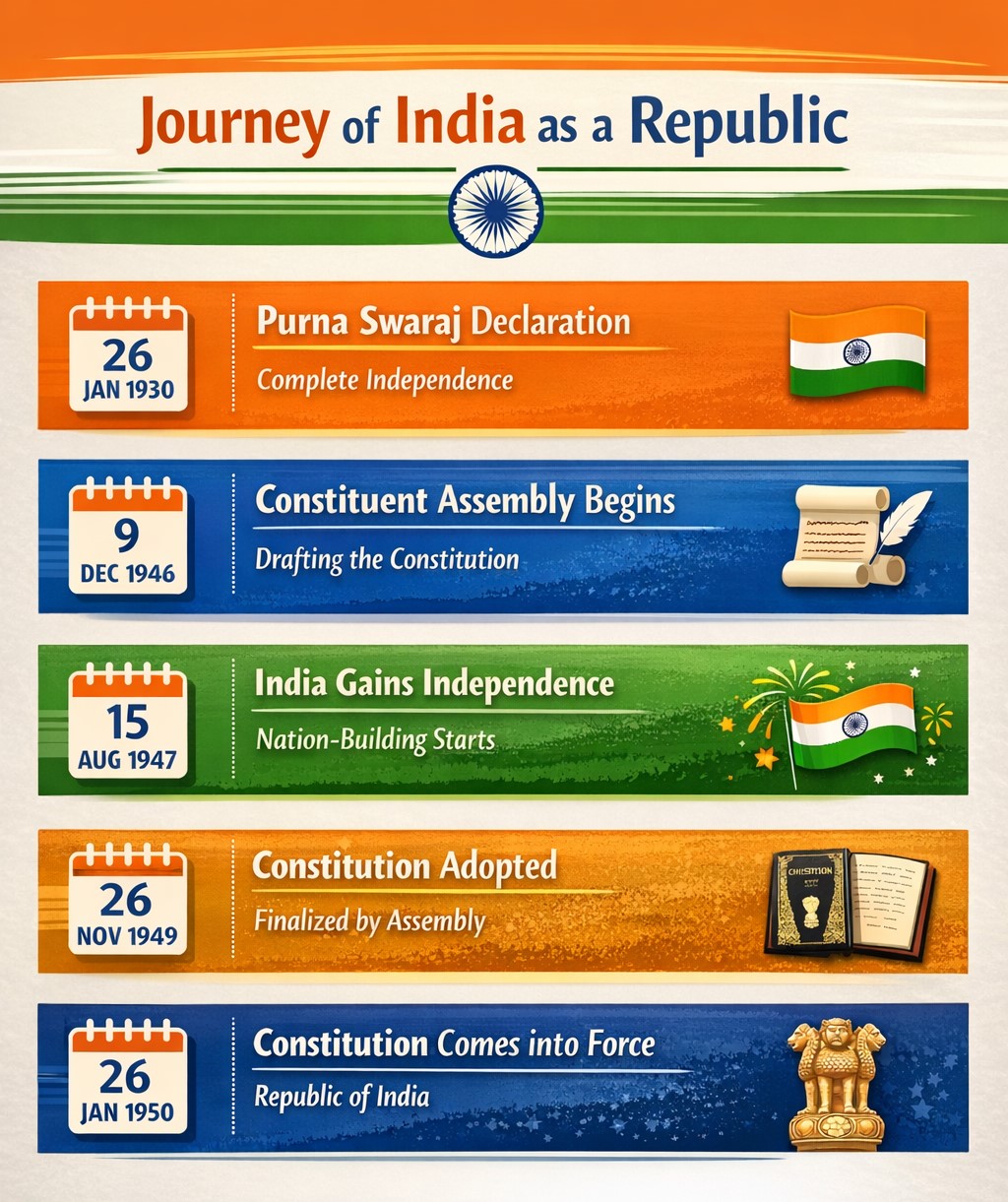 From Purna Swaraj to the Constitution of India: Journey of India as a ...