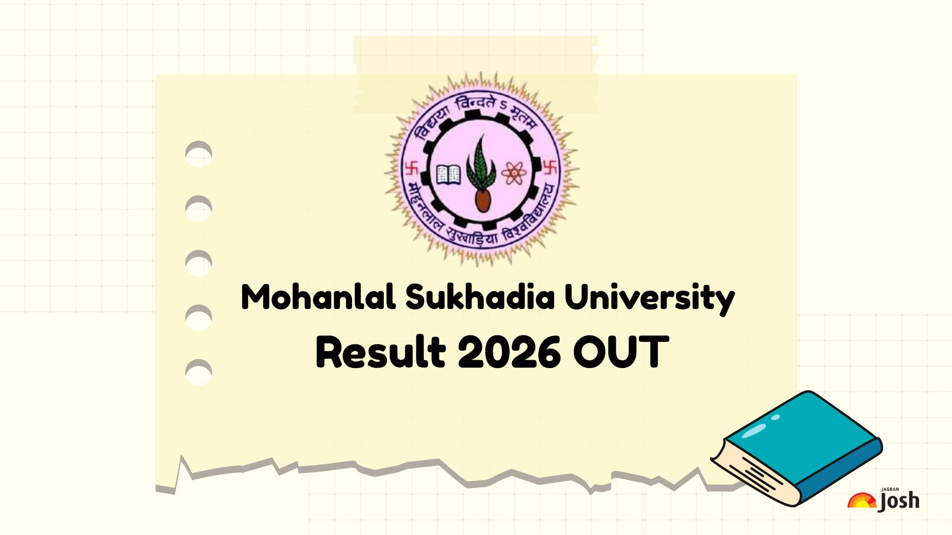 Mohanlal Sukhadia University Result 2026 OUT: मोहनलाल सुखाड़िया ...