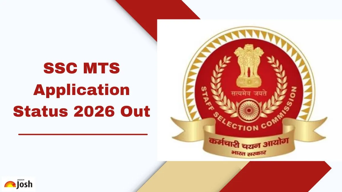 SSC MTS Application Status 2026 OUT at ssc.gov.in, Check Region-Wise ...
