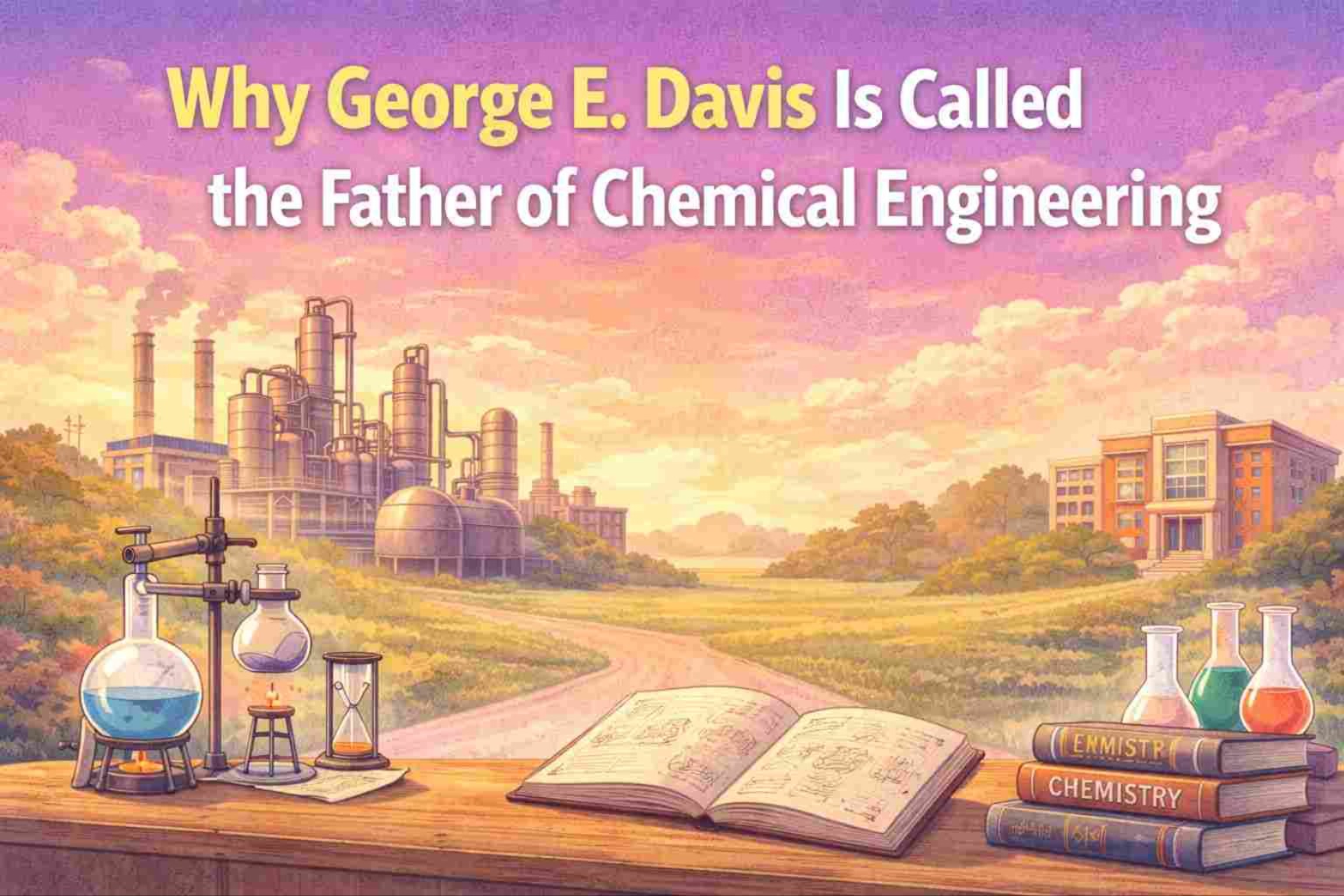 Why George E. Davis is Called the Father of Chemical Engineering?