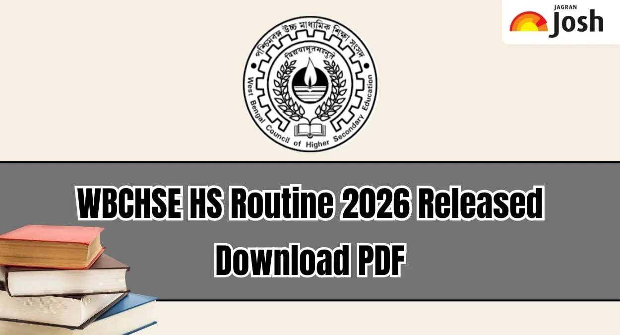 WBCHSE HS Routine 2026: Download West Bengal Class 12th Exam Routine PDF Here