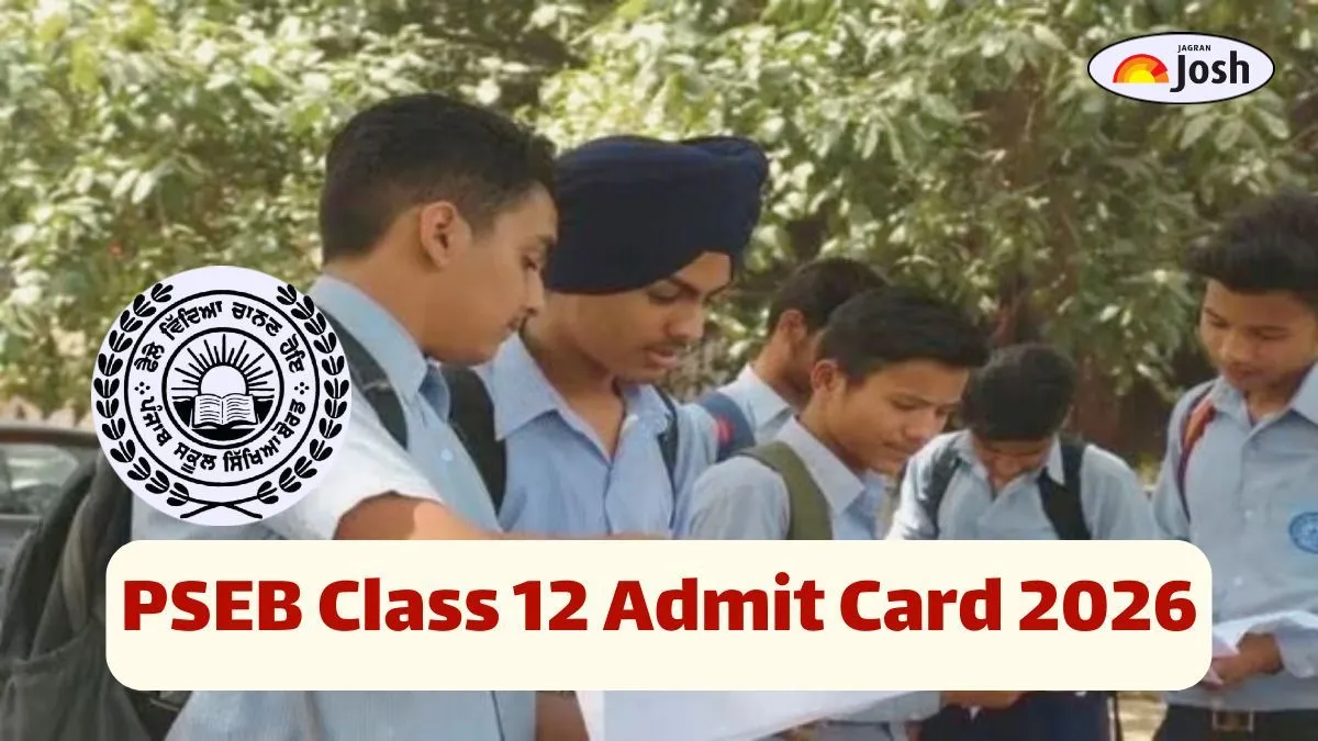 PSEB Class 12 Admit Card 2026 Released: Hall Ticket Download Link, Exam ...