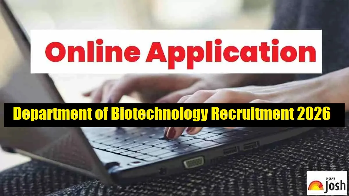 Department of Biotechnology Recruitment 2026 For Scientist Posts ...