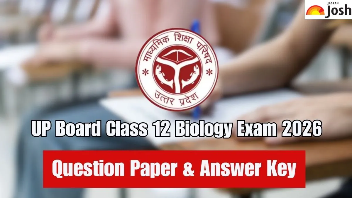 UP Board Class 12 Biology Question Paper 2026 with Answer Key: Download PDF