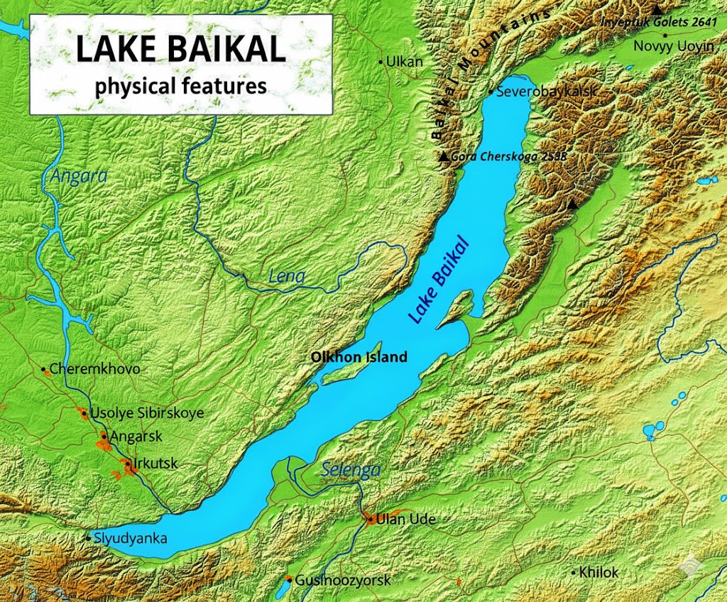Lake Baikal Location, Depth, Length, Map & Other Facts