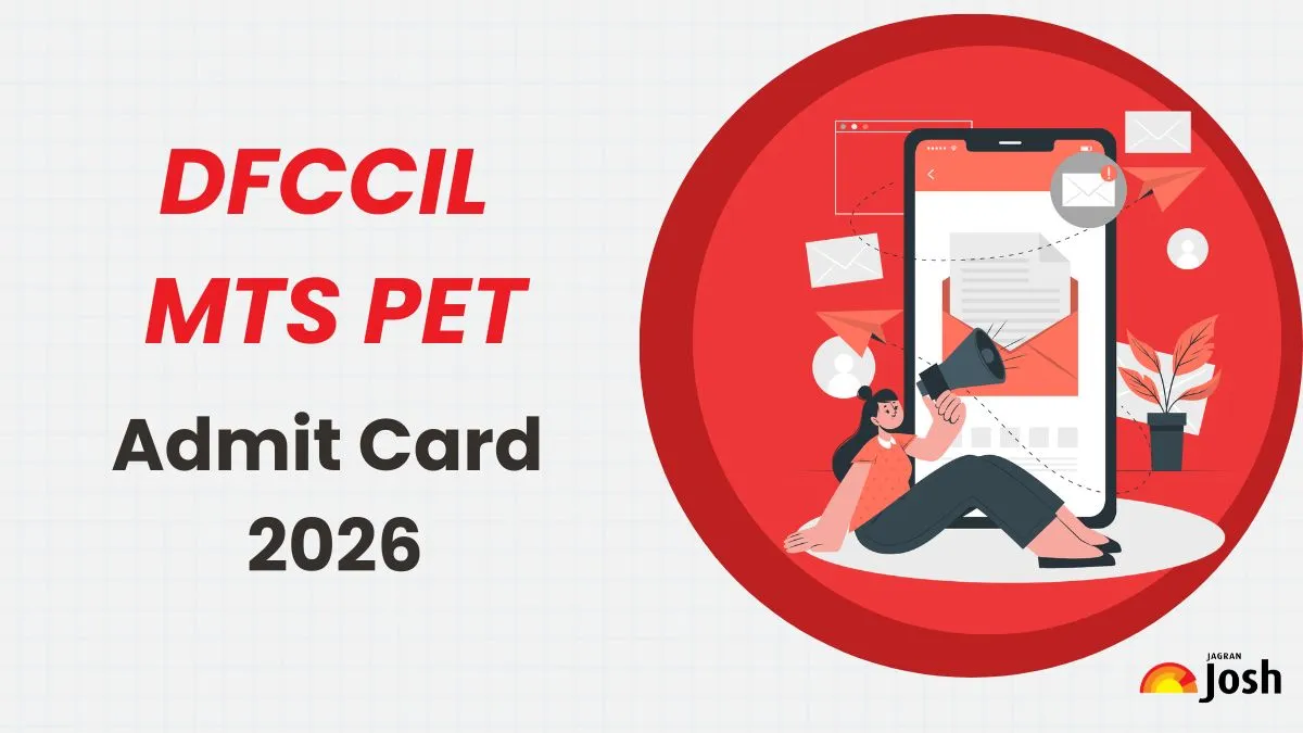 DFCCIL MTS PET Admit Card 2026 Out: Direct Link to Download at dfccil.com