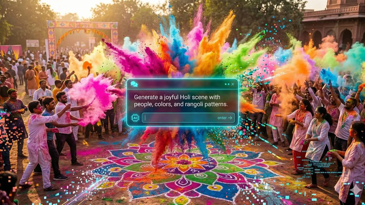 5 Must-Try AI Prompts to Generate Holi Wishes using Google Gemini, Chat GPT