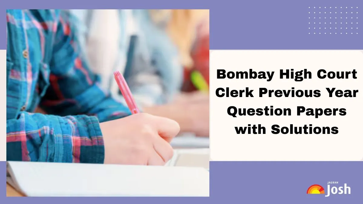 Bombay High Court Clerk Previous Year Paper with Solutions