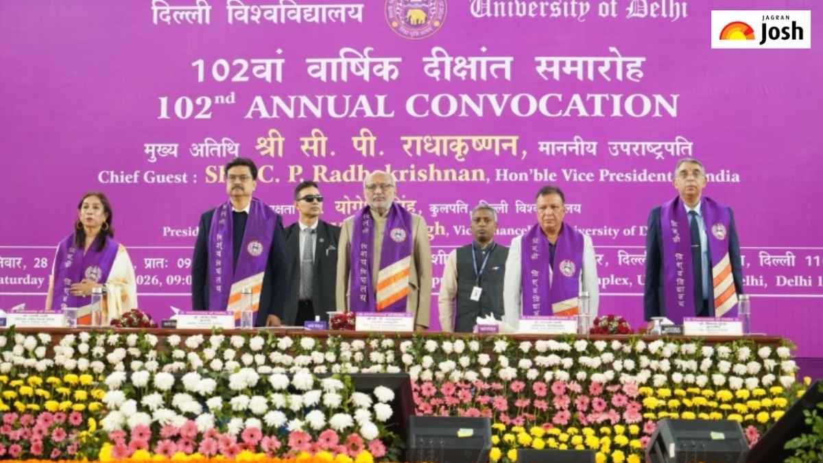 DU 102nd Convocation: Over 1.2 Lakh Degrees Awarded, Digital Degrees ...