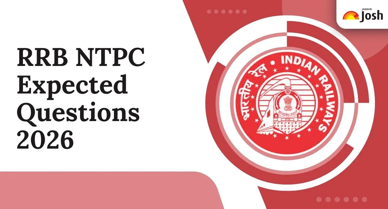 RRB NTPC Expected Questions 2026: Download Subject-Wise Important ...