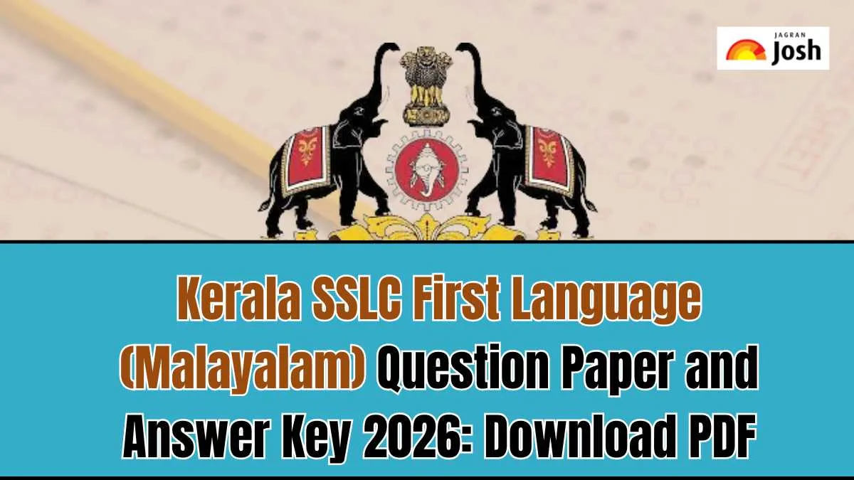 Kerala SSLC First Language (Malayalam) Question Paper and Answer Key ...