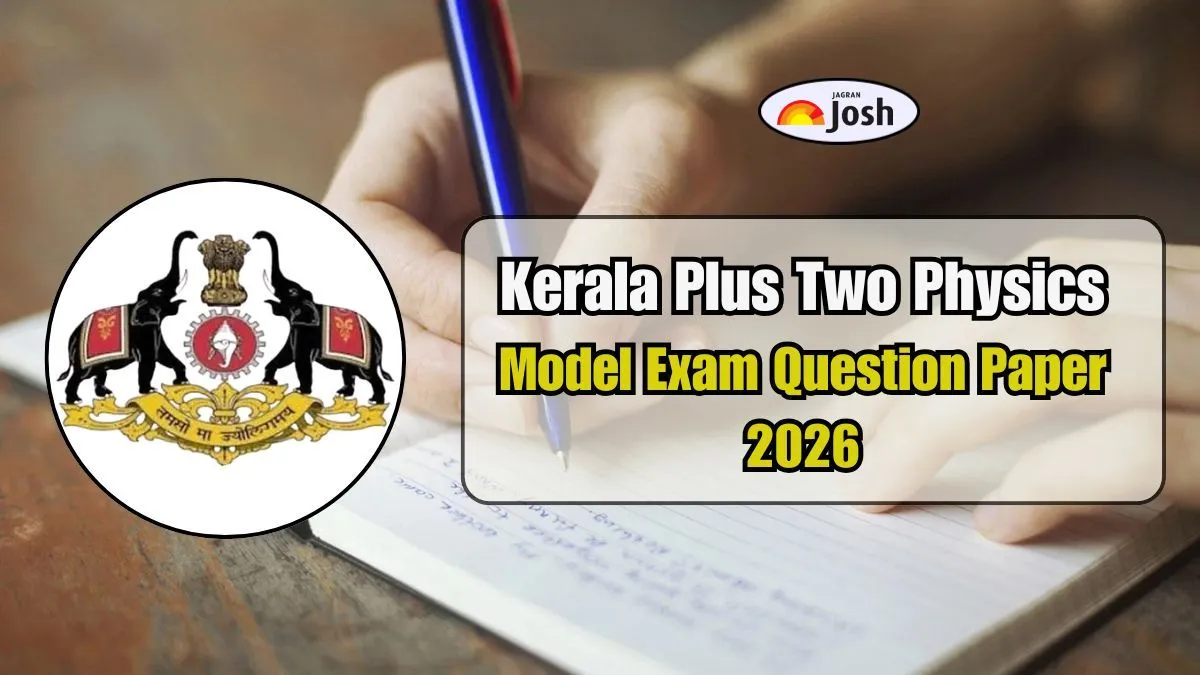 Kerala Plus Two Physics Model Exam Question Paper 2026: Practice for ...