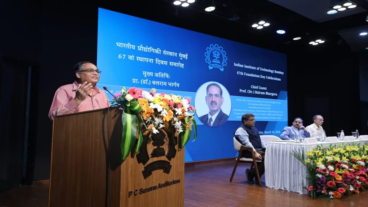 IIT Bombay Celebrates 67th Foundation Day, Award Ceremony Conducted for ...