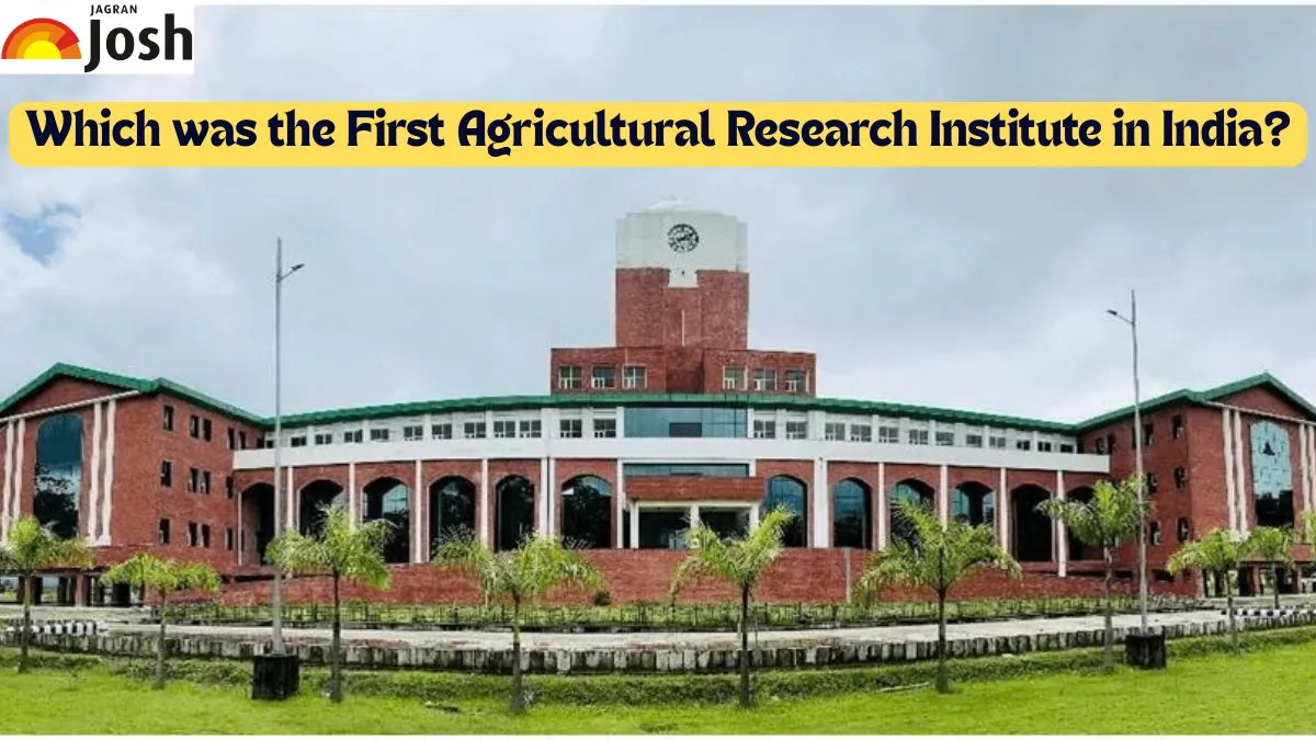 Which was the First Agricultural Research Institute in India?
