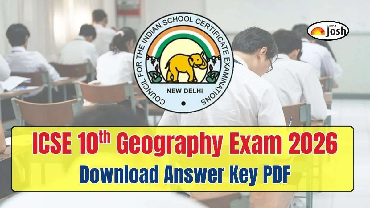 ICSE Class 10th Geography Answer Key 2026: Download Question Paper ...