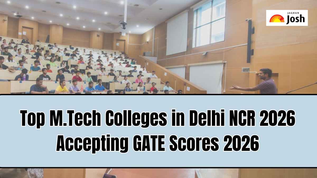Top M.Tech Colleges in Delhi NCR Accepting GATE Scores 2026