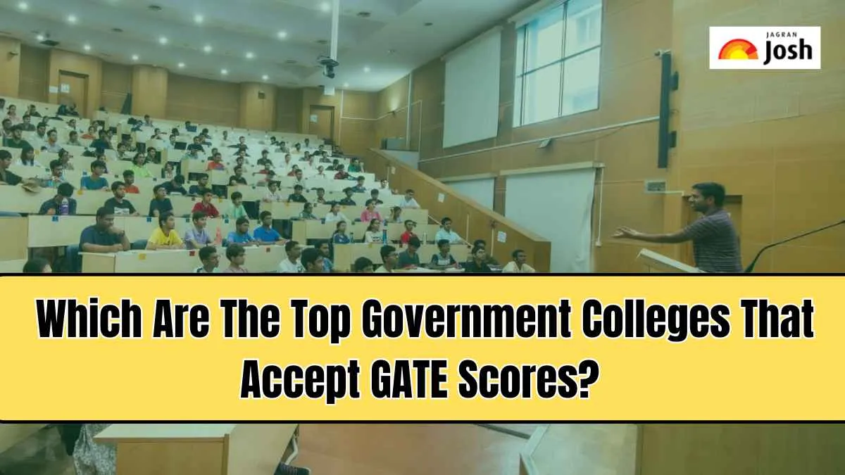 Which Are The Top Government Colleges That Accept GATE Scores?