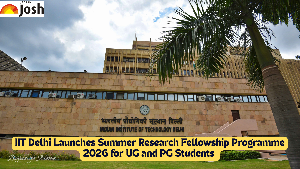 IIT Delhi Launches Summer Research Fellowship Programme 2026 for UG and ...