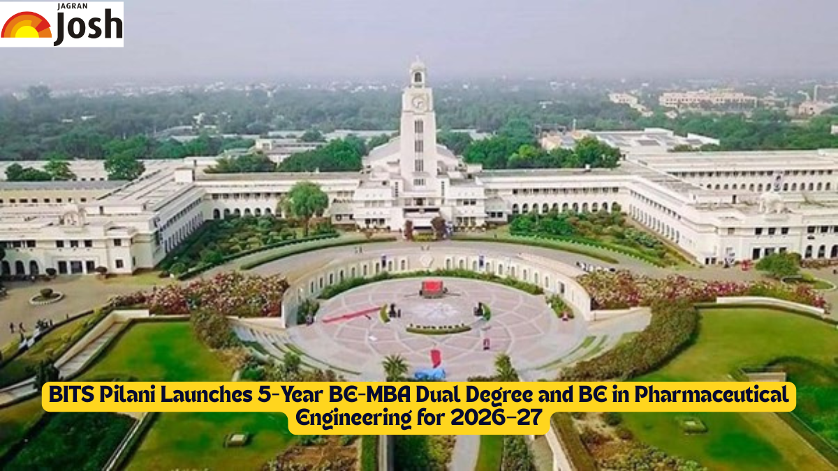 BITS Pilani Launches 5-Year BE-MBA Dual Degree and BE in Pharmaceutical ...