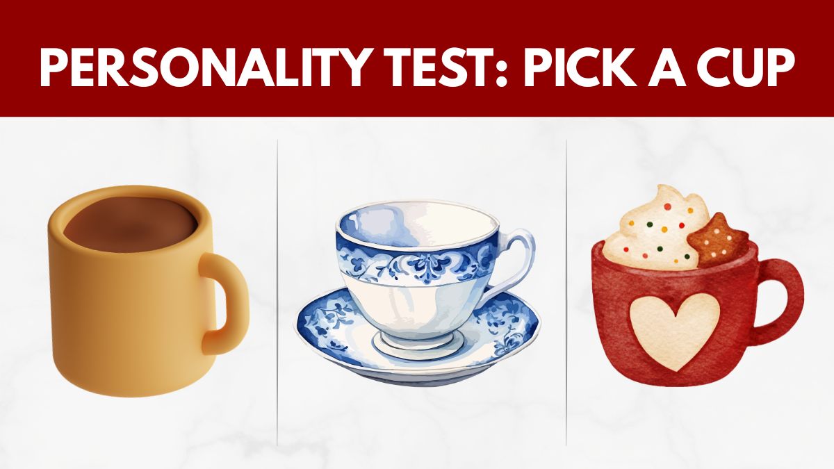 Personality Test: Choose a Cup to Reveal Your Hidden Traits