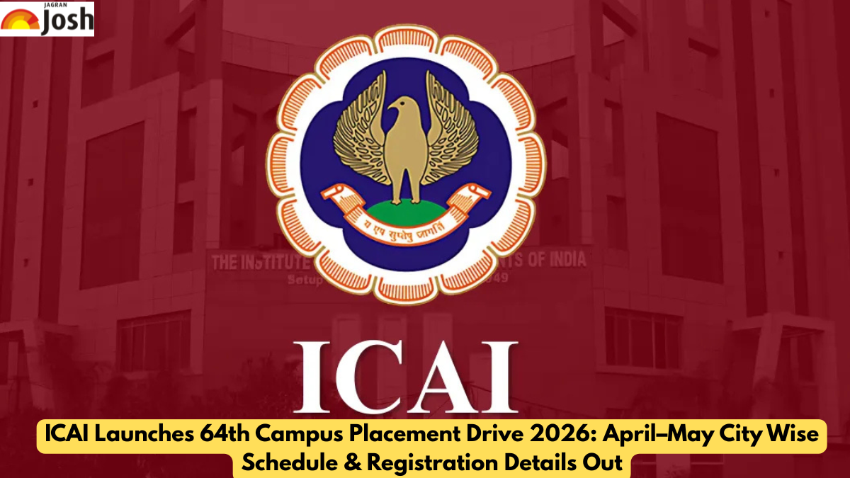 ICAI Launches 64th Campus Placement Drive 2026: April–May City-Wise ...