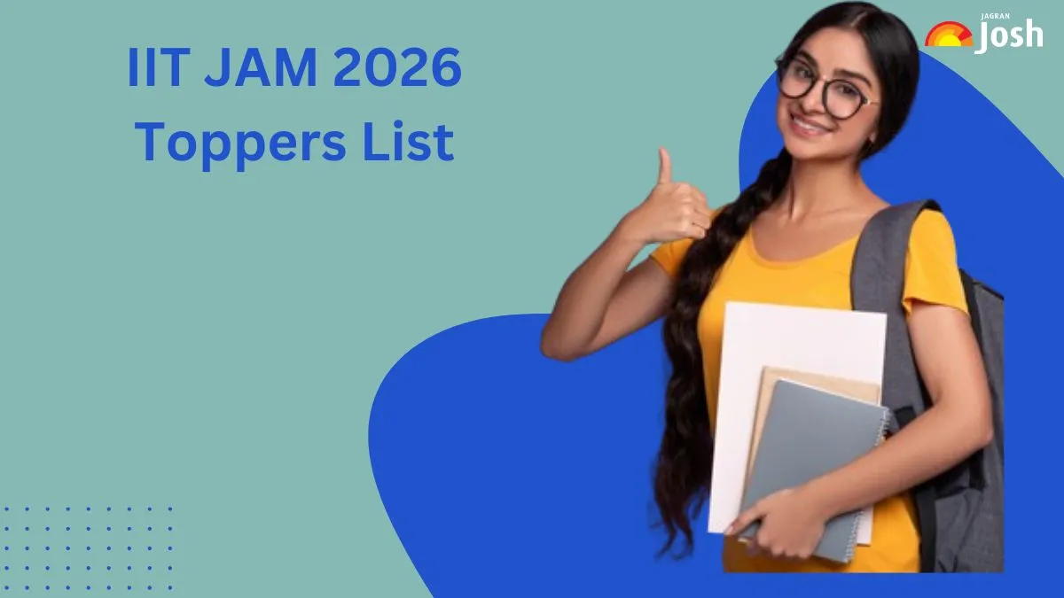 IIT JAM Toppers List 2026: Check Top Rankers Name, Score, and Percentile
