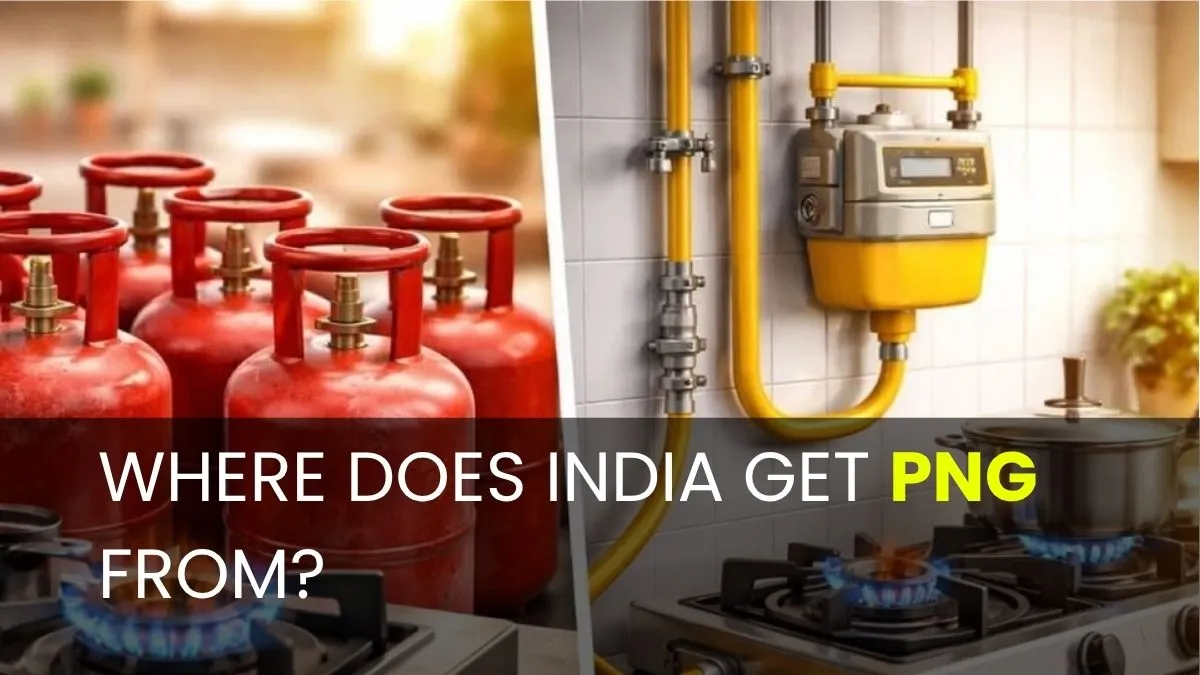 Where does India get PNG from?