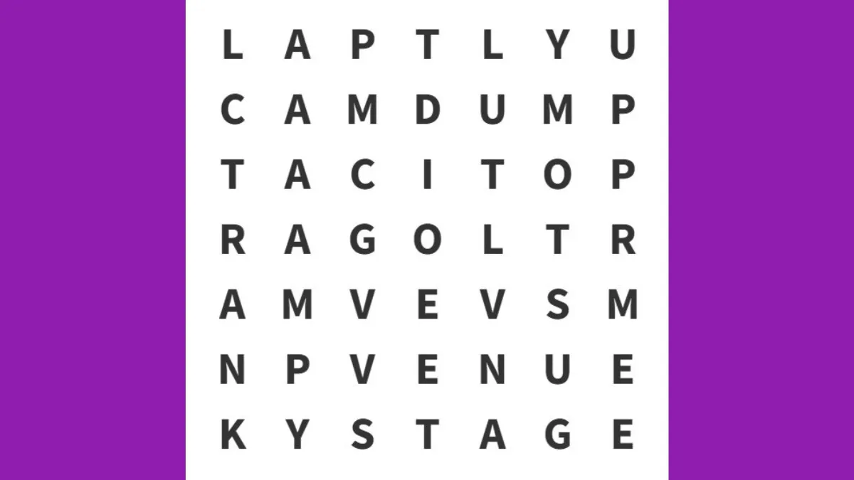 Word Search Puzzle: Can You Spot CAGE in the Letter Grid?