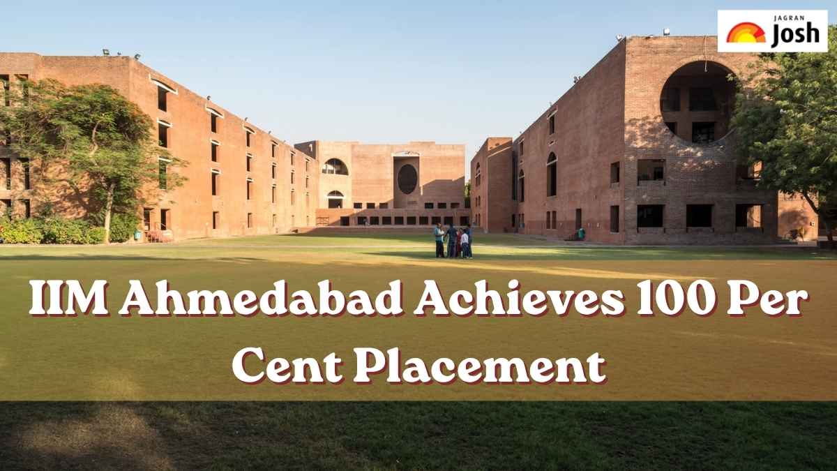 IIM Ahmedabad Achieves 100 Per Cent Placement for PGP 2026 Batch ...