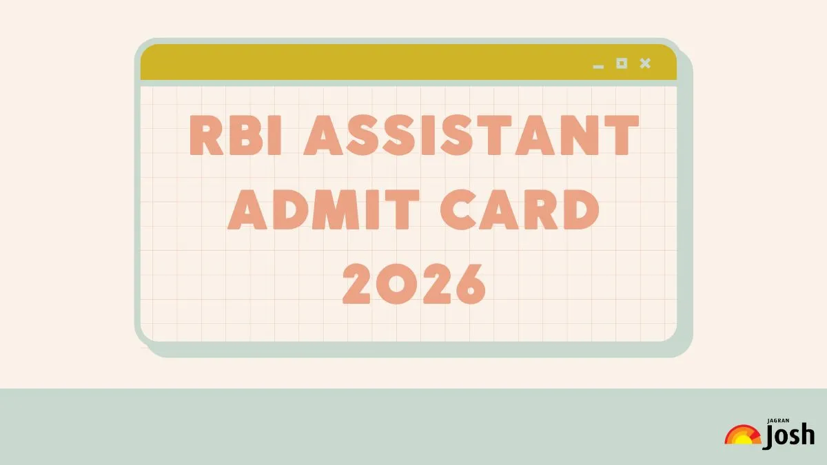 RBI Assistant Admit Card 2026: Prelims Hall Ticket Link Shortly at rbi ...