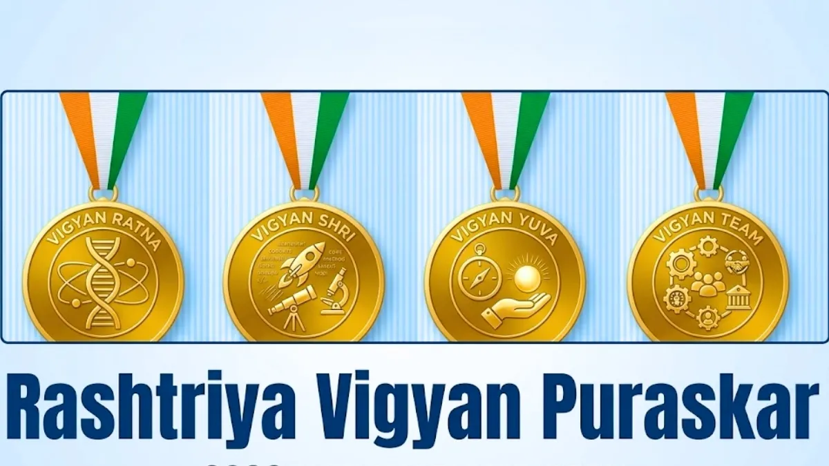 Rashtriya Vigyan Puraskar 2026: Check Its Objectives, Categories ...
