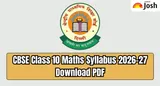 CBSE Class 10 Social Science Syllabus 2026-27: Download PDF