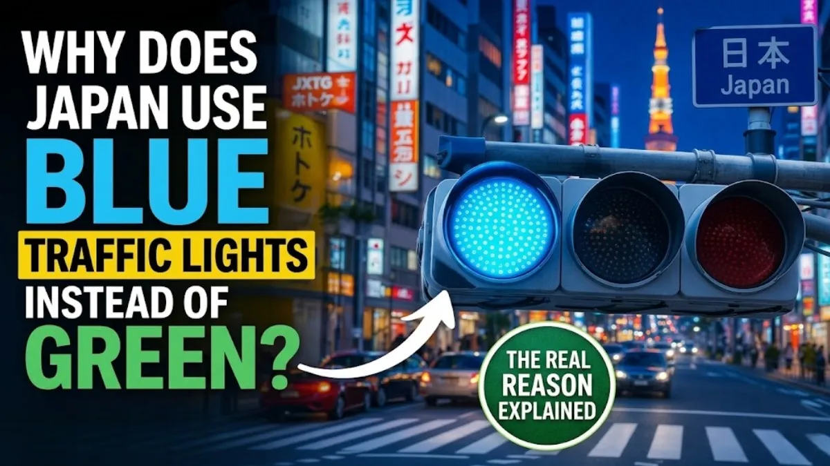Why Does Japan Use Blue Traffic Lights Instead of Green?