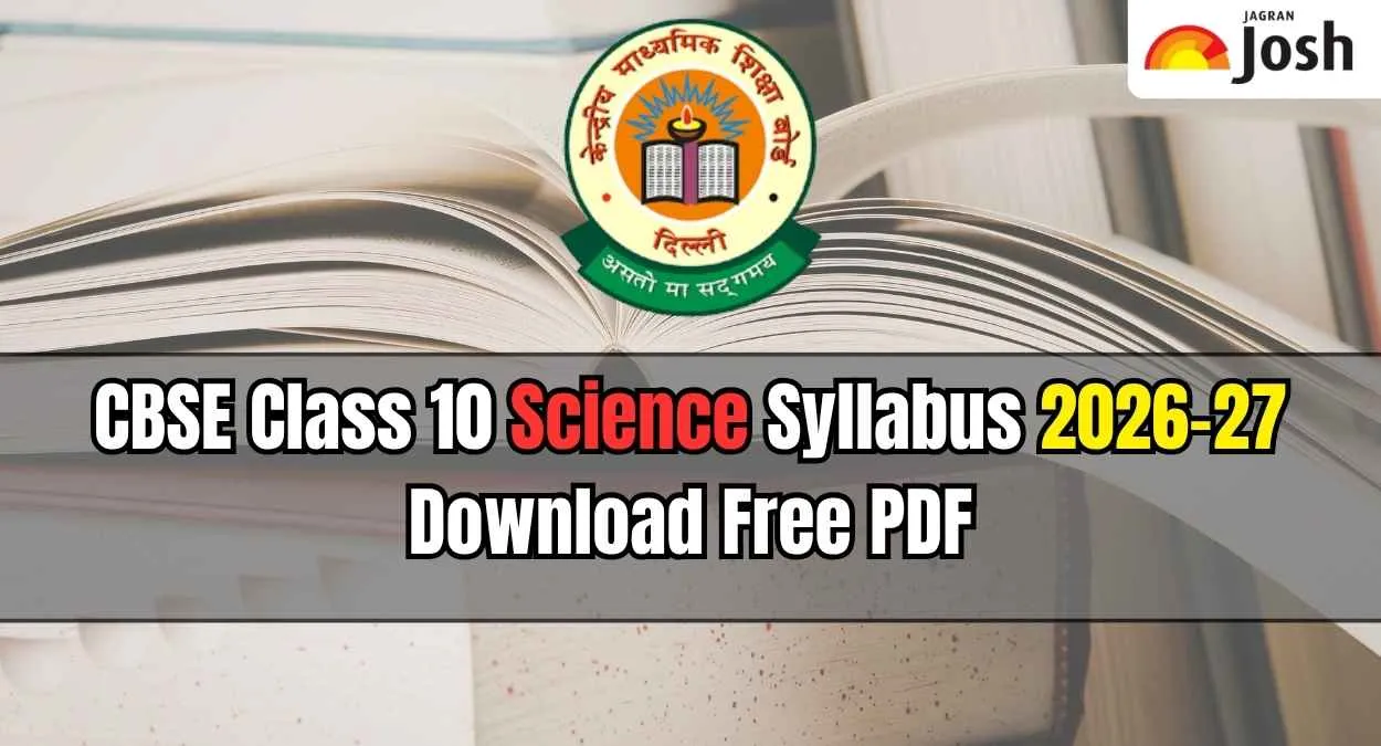 CBSE Class 10 Science Syllabus 2026-27: Download PDF