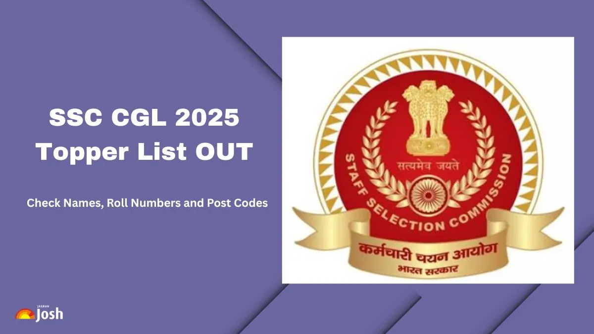SSC CGL 2025 Toppers List (Final Result): Check Names & Ranks Here