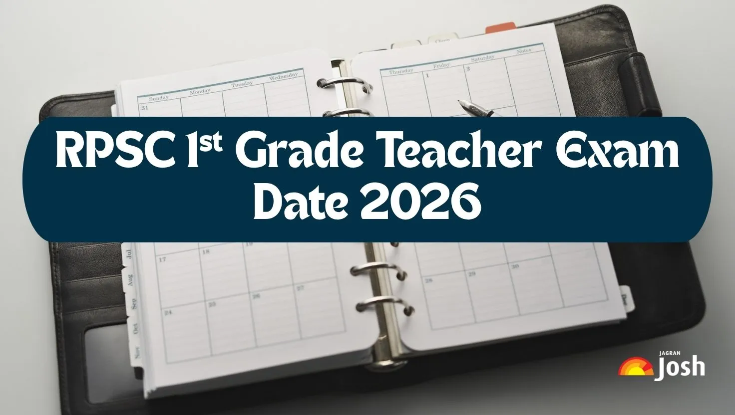 RPSC 1st Grade Teacher Exam Date 2026 OUT: Check the Subject-Wise ...