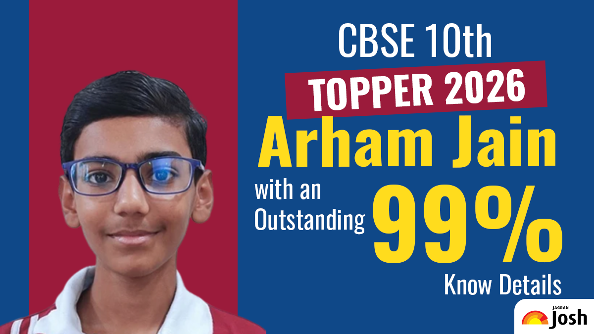 CBSE 10th Toppers 2026: Arham Jain Shines with an Outstanding 99 ...