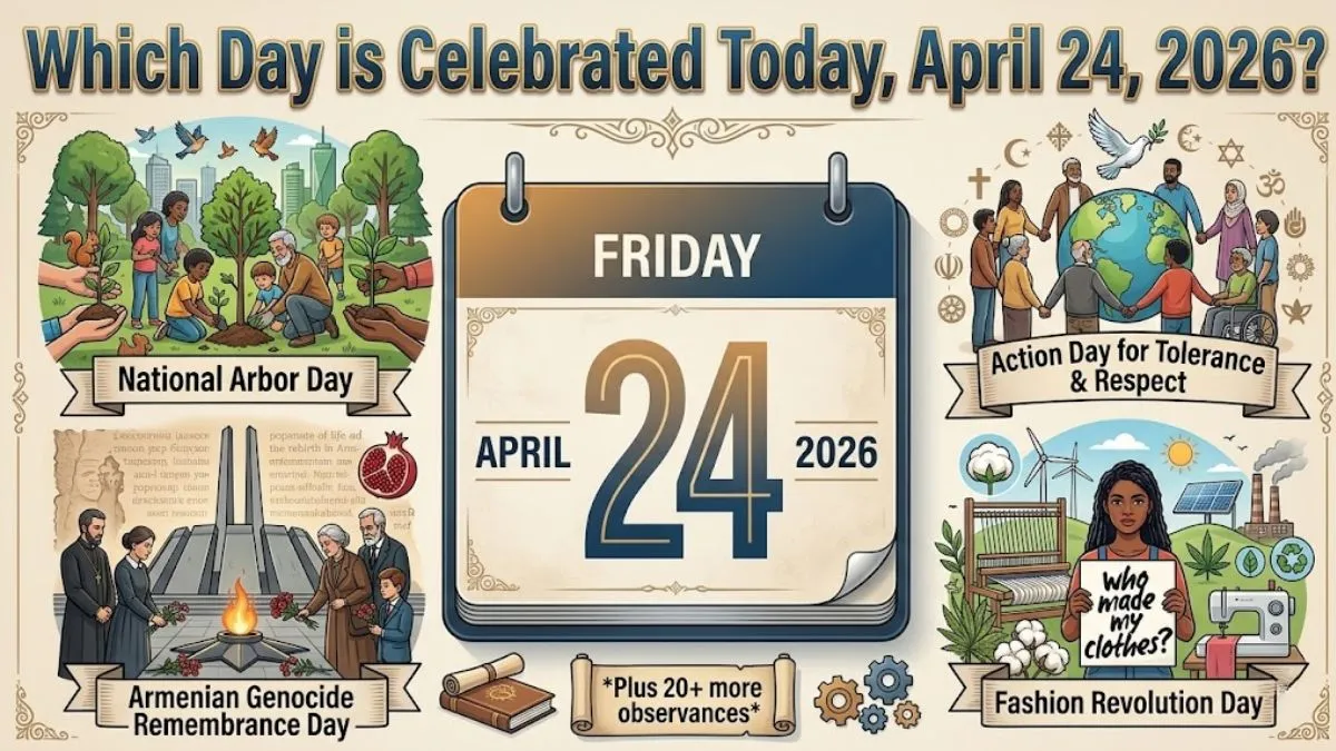 Which Day is Celebrated Today, April 24, 2026?