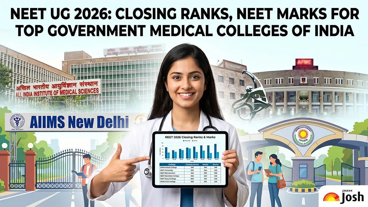 NEET UG 2026: Closing Ranks, NEET Marks for Top Government Medical ...