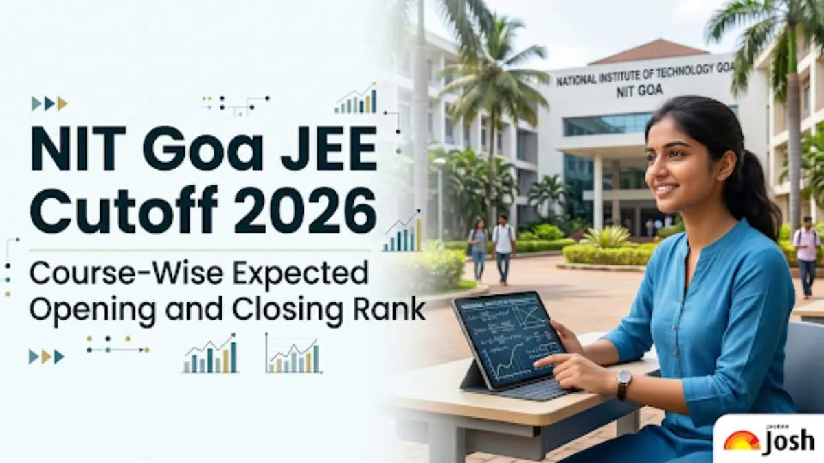 NIT Goa JEE Cutoff 2026: Course-Wise Expected Opening and Closing Rank