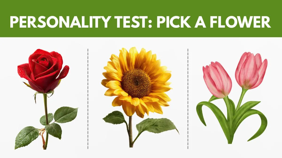 Personality Test: Pick a Flower to Reveal your Attachment Style