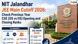 NIT Manipur JEE Main Cutoff 2026: Expected CSE (OS vs HS) Opening and ...