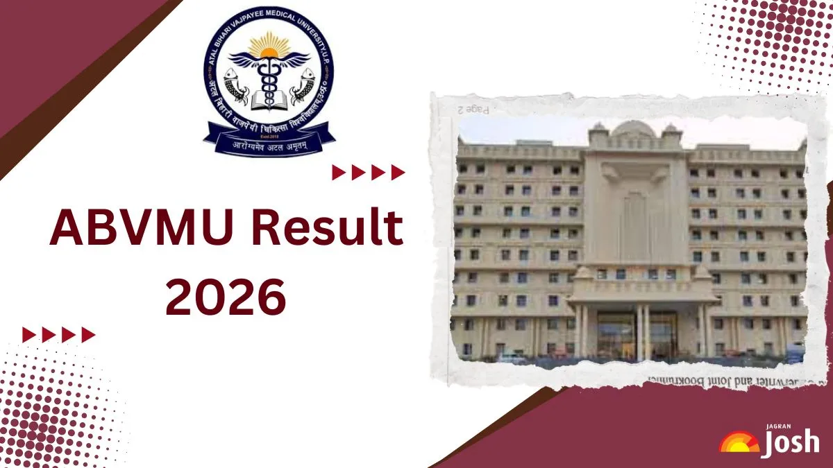 ABVMU Result 2026: Download UG and PG Marksheet PDF Soon at abvmuup.edu.in