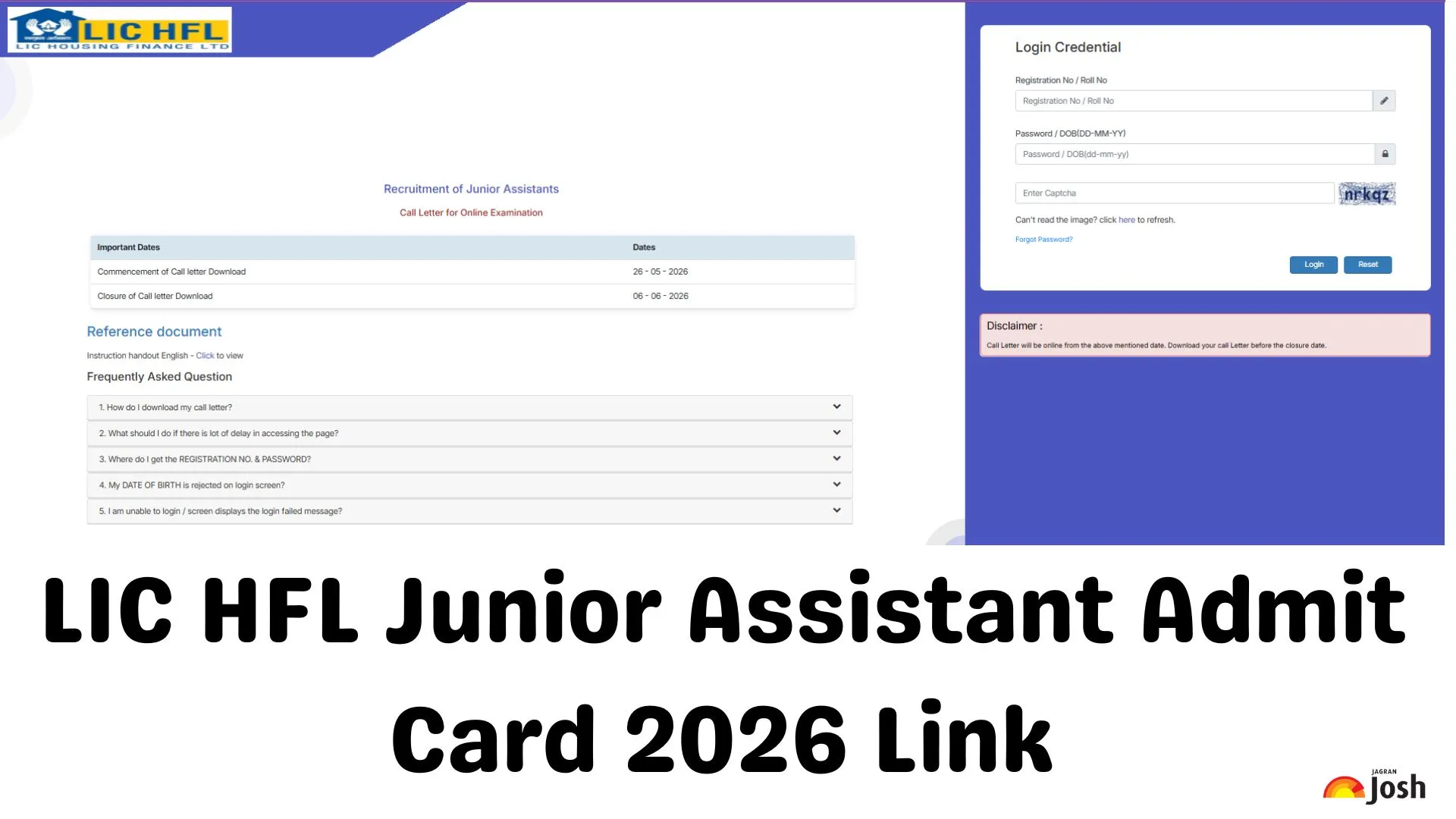 LIC HFL Admit Card 2026 OUT: एलआईसी हाउसिंग फाइनेंस ने जारी किया एडमिट ...