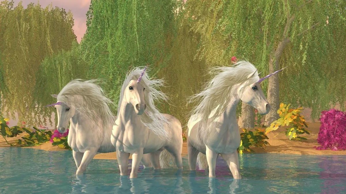 Which Country has a Unicorn as its National Animal?