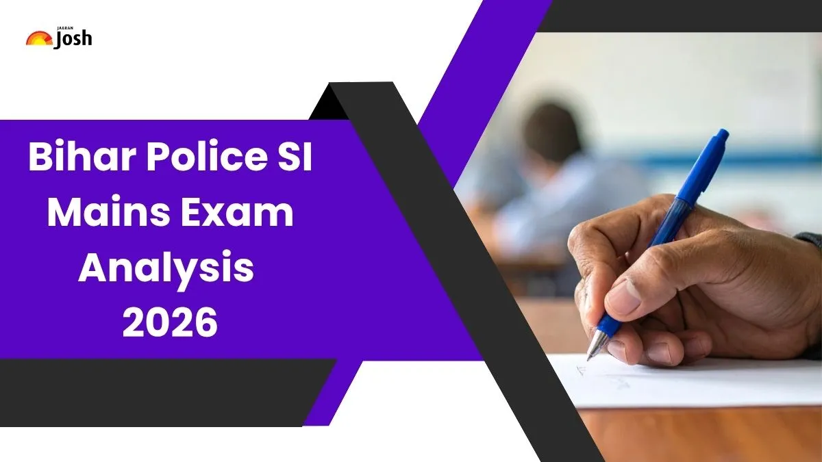 Bihar Police SI Mains Exam Analysis 2026: बिहार पुलिस SI मुख्य परीक्षा ...