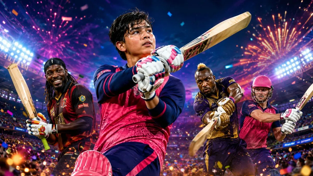 Most Sixes in One Season of IPL